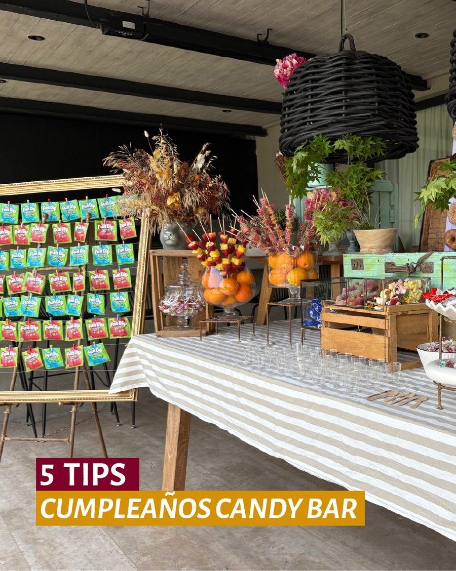 5 TIPS CUMPLEAÑOS CANDY BAR – Rosario Greene
